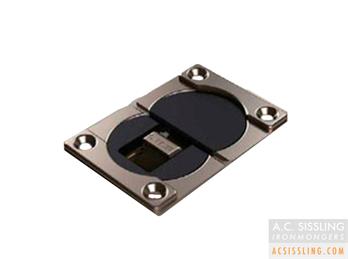 Lamp SDH-P Adjustable Drop Flap Hinge c/w Cover Inserts - AC Sissling