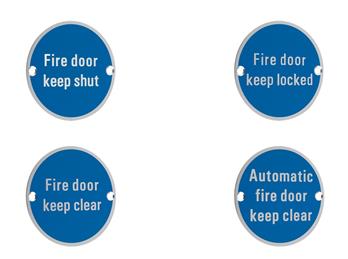 ZSS09SS FDKS Sign 76mm Dia SSS - AC Sissling